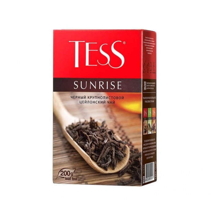Tess Sunrise Ceylon Baihua Black Tea 200 g. Delivery Moldova Chisinau